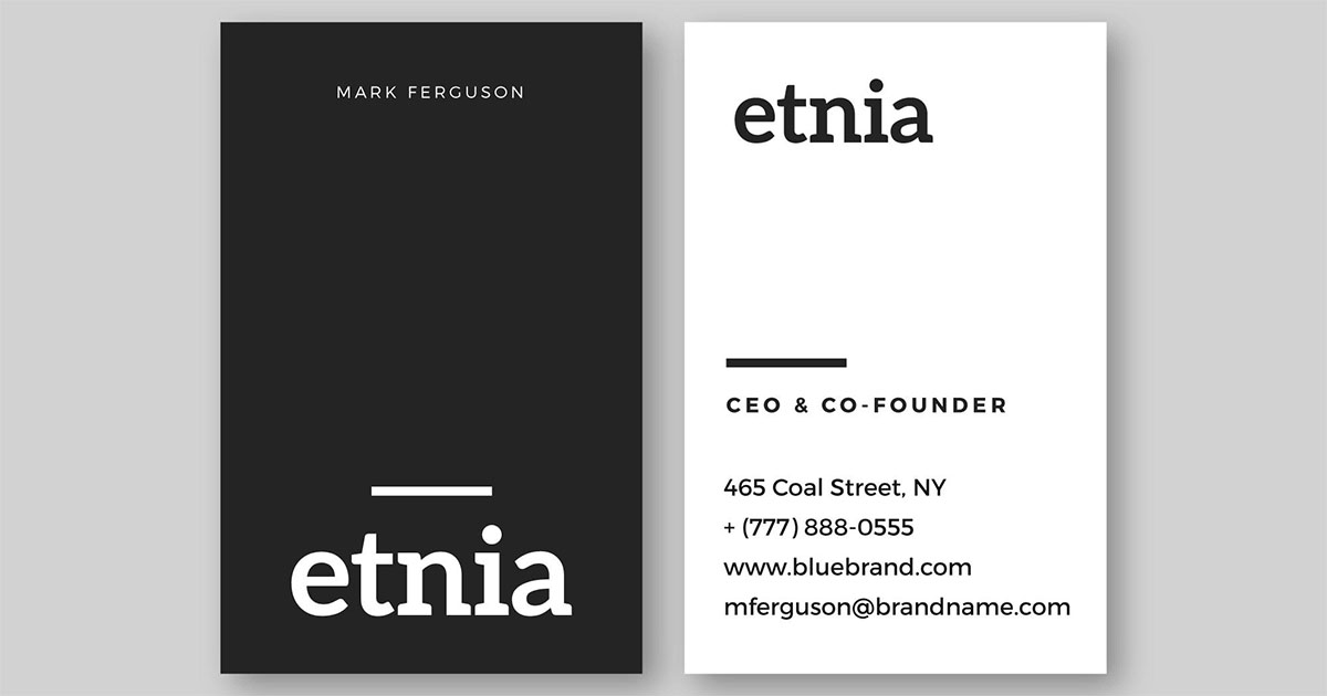 Premium Standard Business Cards | Top Quality and Design